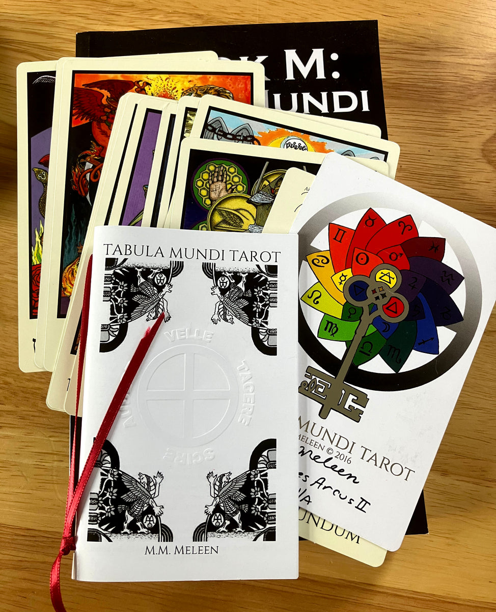 TABULA MUNDI TAROT - Deluxe Large Set w/ Book + Altar cards etc (SIGNE ...